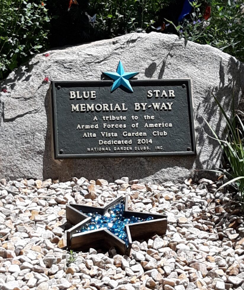 Blue Star Memorial – Alta Vista Garden Club